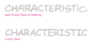 Comic Sans and the Dark Knight - ZevenDesign